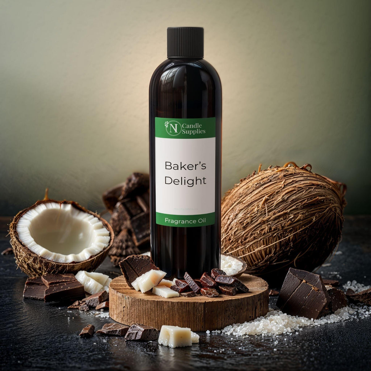 Baker's Delight Fragrance Oil - Vanilla & Coconut Essence – NI Candle ...