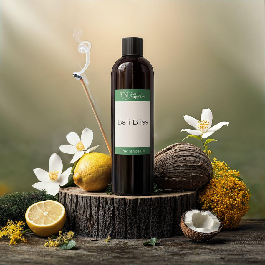 Bali Bliss Fragrance Oil: Exotic Jasmine & Coconut – NI Candle Supplies LTD