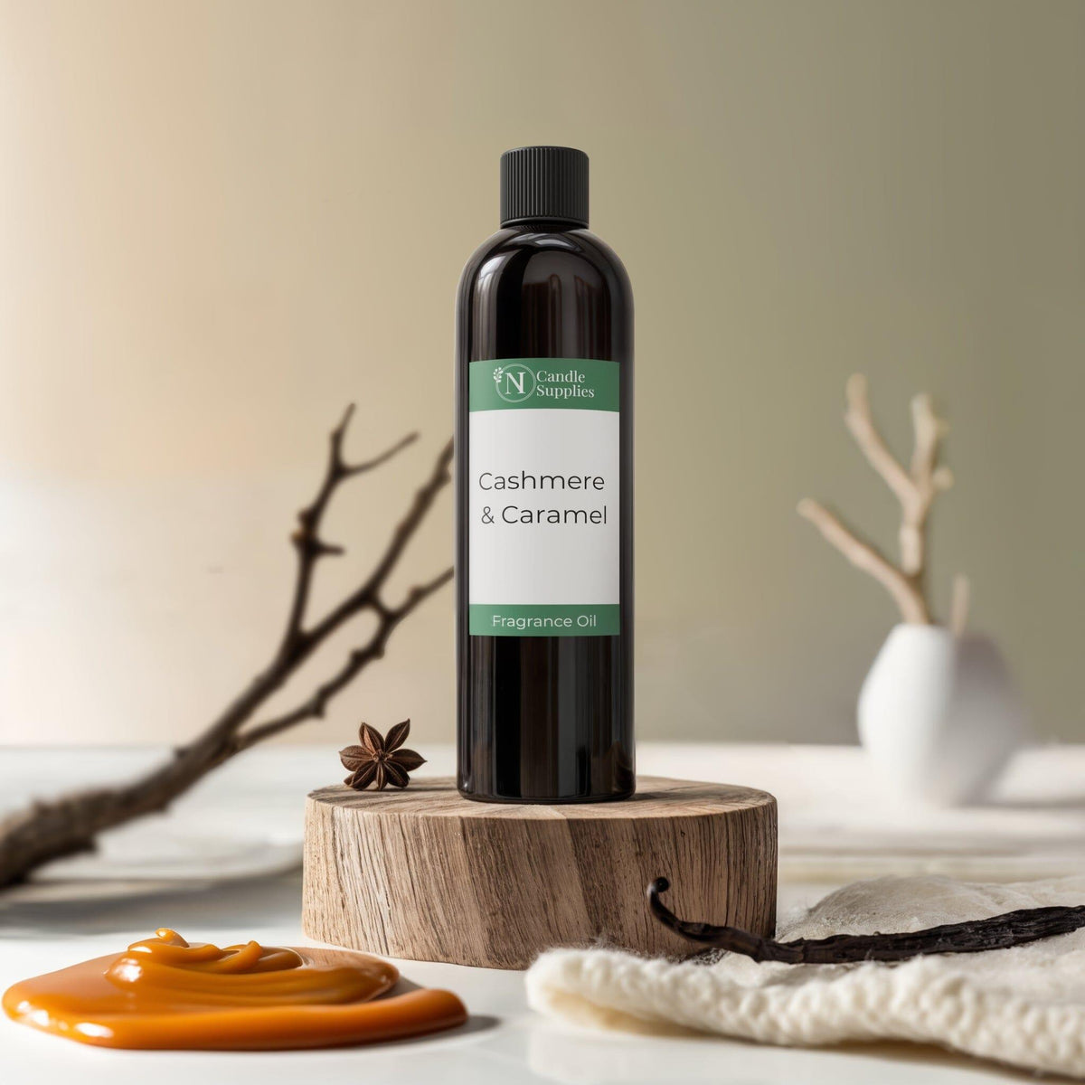 Luxurious Cashmere & Caramel Fragrance Oil for Home – NI Candle ...