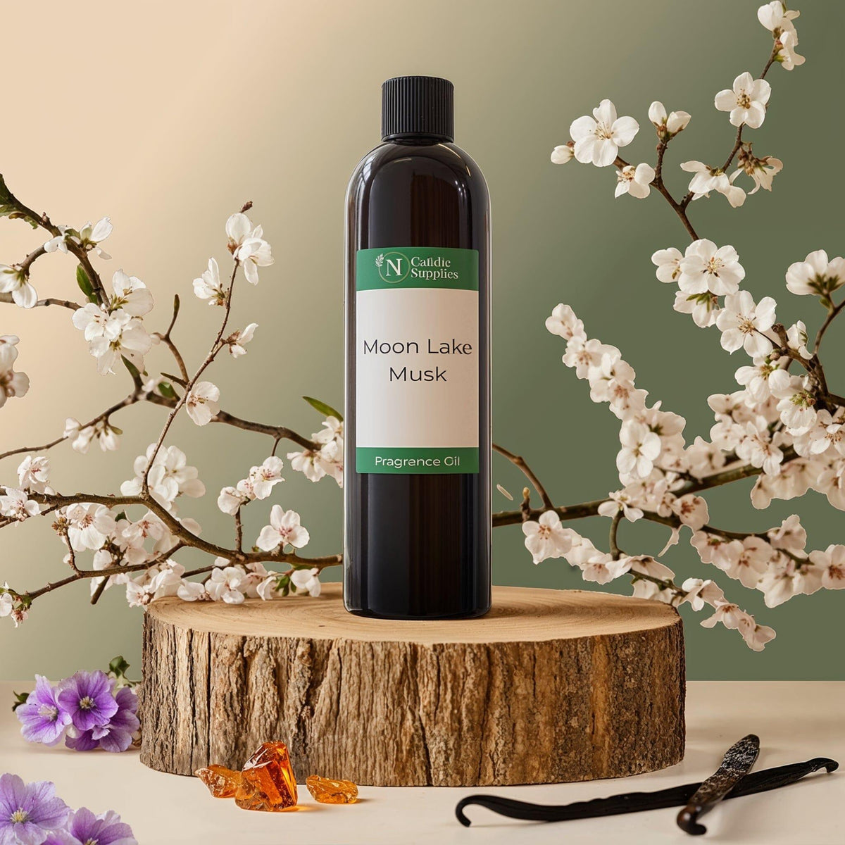 Huile de Musc Moon Lake - Parfum Ambre Oriental & Vanille – NI Candle ...