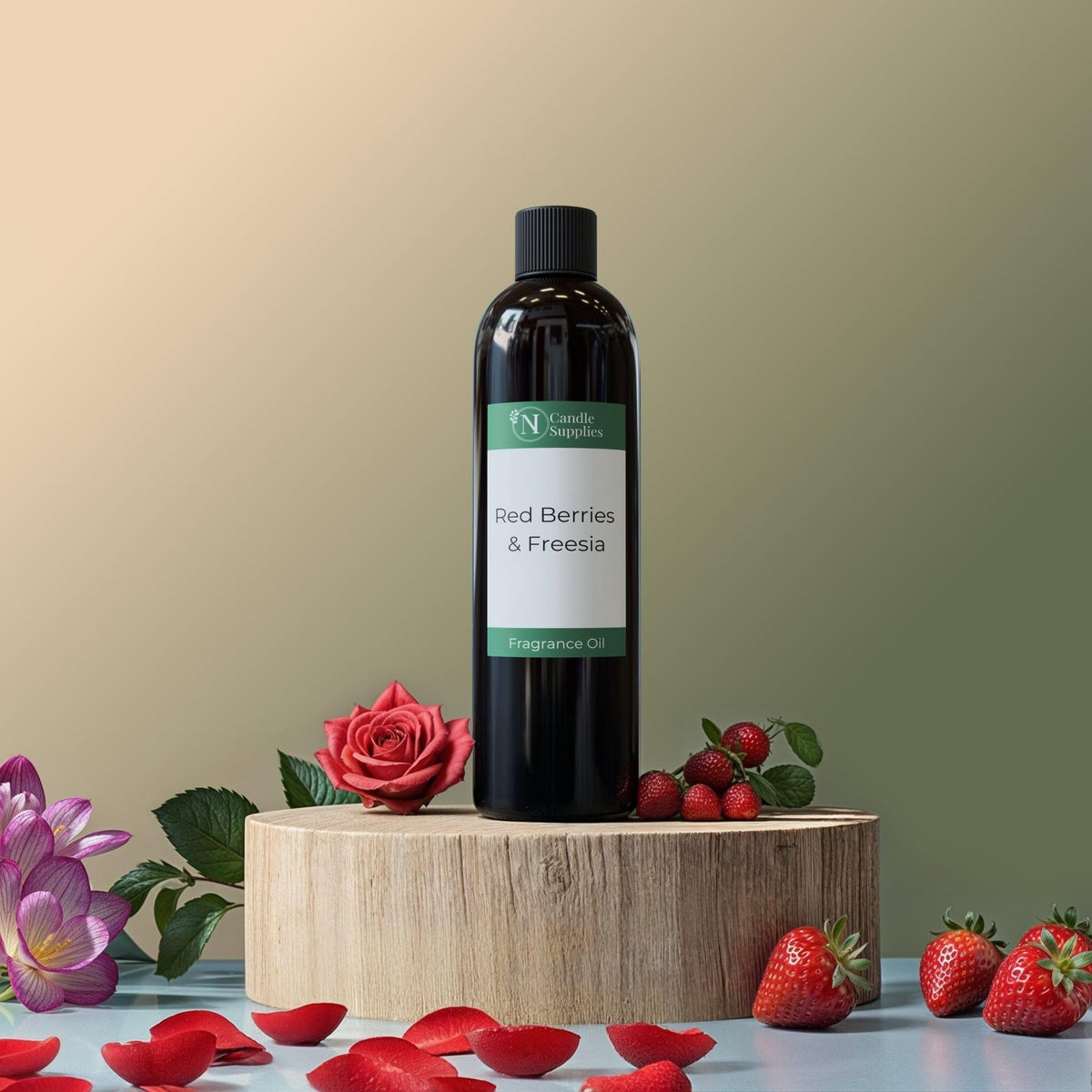 Red Berries & Freesia Oil - Romantic Home Fragrance – NI Candle ...