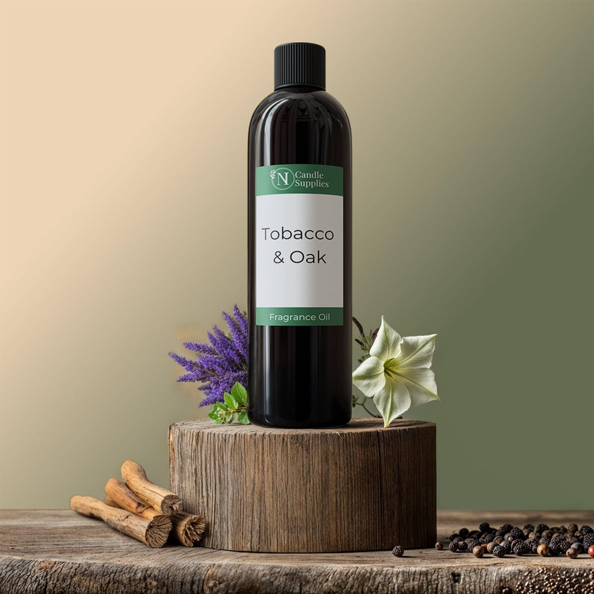 Tobacco & Oak Oil - Home Fragrance with Sandalwood – NI Candle Supplies LTD