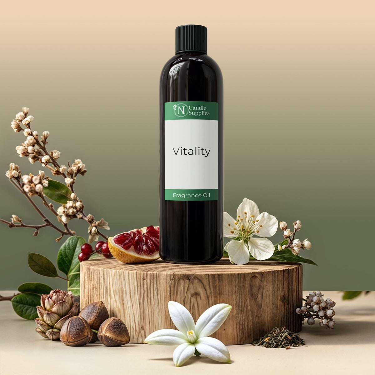 Vitality Fragrance Oil: Citrus, Jasmine & Cedarwood – NI Candle ...