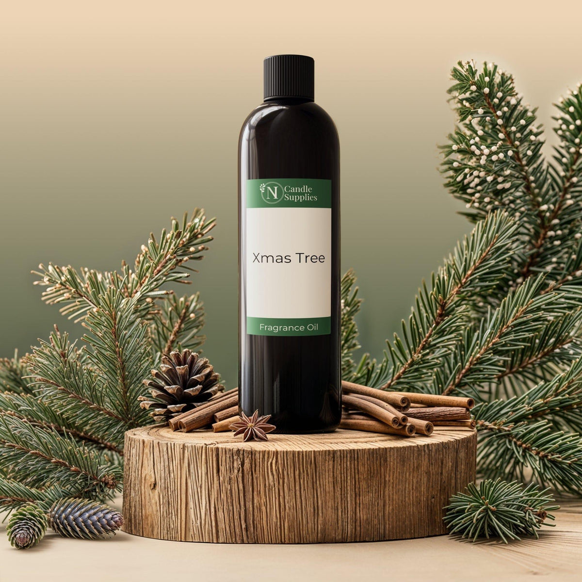 Xmas Tree Fragrance Oil: Festive Pine & Spice Aroma – NI Candle ...